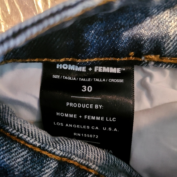 Homme + Femme | Jeans | Hommefemme Jeans | Poshmark